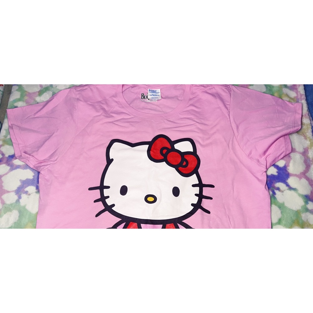 Hello Kitty Front And Back Tshirt - Gem